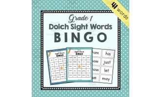 Primer Sight Word Bingo by Teach Simple