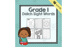 First Grade Sight Words Bingo by Teach Simple
