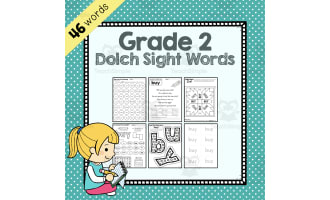 First Grade Sight Words Bingo by Teach Simple
