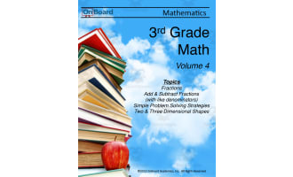 Math Grade 3: Division Facts to 9 and Fractions Printable Workbook by ...