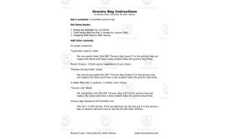 Birthday Bag Homework Kit by Teach Simple