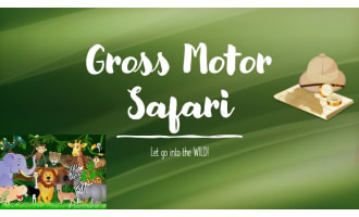 Gross Motor Bear Hunt: Brave Theme by Teach Simple