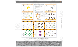 Number Flashcards 1 to 20 by Teach Simple