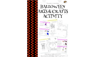 Halloween Snakes and Ladders Game by Teach Simple