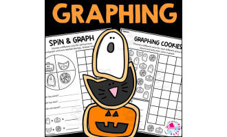 Graphing Halloween Costumes Worksheet by Teach Simple