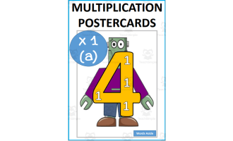 Halloween Multiplication and Repeated Addition Posters x5a by Teach Simple