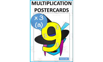 Halloween Multiplication and Repeated Addition Posters x5a by Teach Simple