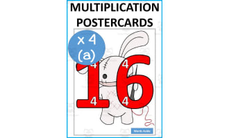 Halloween Multiplication and Repeated Addition Posters x4c by Teach Simple