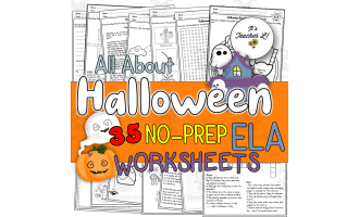 Summer No-Prep ELA Worksheets by Teach Simple