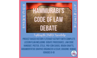 Cuneiform and the Code of Hammurabi | Ancient History Worksheets by ...