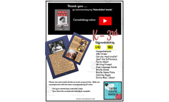 "Octopus" Worksheet Packet by Teach Simple