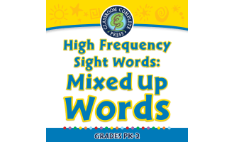 High Frequency Sight Words: Mixed Up Word Swap - FLASH-MAC by Teach Simple
