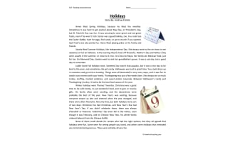 Visiting Korea Reading Comprehension Worksheet by Teach Simple