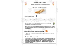 Rate A Poem by Teach Simple