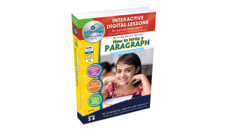 How to Write a Paragraph - Digital Lesson Plan Gr. 5-8 - FLASH-PC by ...