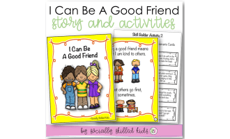 I Can Share Myself With Lots Of Friends | Social Skills Story and ...