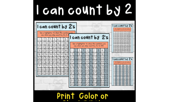 Skip Counting by 2's by Teach Simple