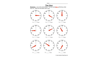 Time Problem Solving Worksheet by Teach Simple
