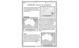 Literacy Rates + Standards of Living: Australia Reading Packet by Teach ...
