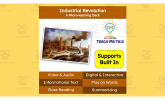 Industrial Revolution Worksheet by Teach Simple