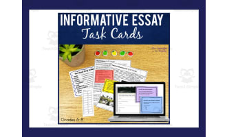 Argumentative Essay Task Cards: Introduction and Conclusion Task Cards ...