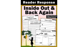 "Inside Out & Back Again" Vocabulary Study by Teach Simple