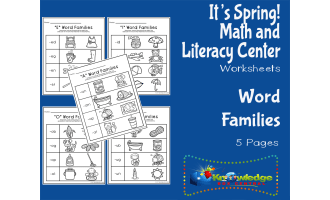 It's Spring! Kindergarten Math & Literacy Center: Writing by Teach Simple