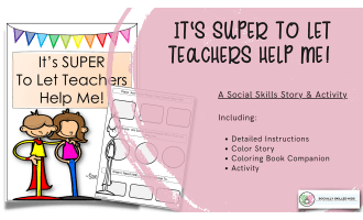 It's Okay To Ask For Help | Social Skills Story and Activities | K-2nd ...