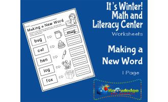 Making New Words Worksheet by Teach Simple