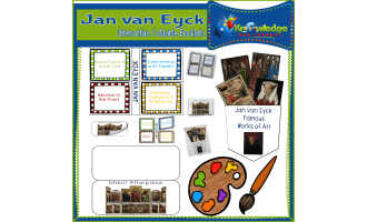 Vincent van Gogh Interactive Foldable Booklets – EBOOK by Teach Simple