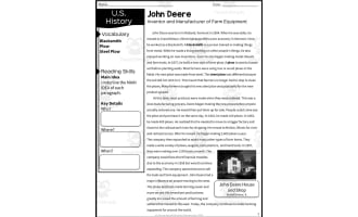 Neil Armstrong Reading Packet by Teach Simple