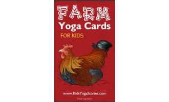 Kids Yoga Stories: Desert Animals Yoga Cards for Kids by Teach Simple