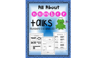 Number Talks: All about numbers 1-10 by Teach Simple