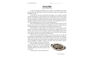 Pancakes Reading Comprehension Worksheet by Teach Simple