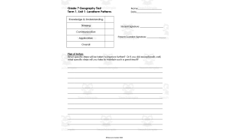 Grade 5 Transformations Review and Test by Teach Simple