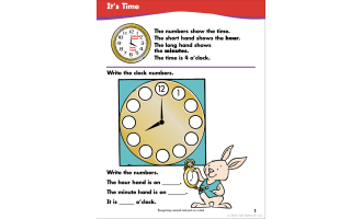 Time and Measurement Printable Workbook by Teach Simple