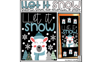 There's Gnome Place Like Home Christmas Bulletin Board Kit, Door ...