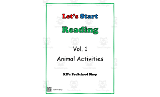 Let's Start Reading Volume 2: Fun Activities Packet by Teach Simple