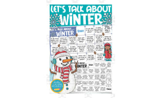 Let's Talk About Valentine's Day Board Game by Teach Simple