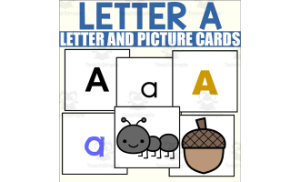 Alphabet Picture Matching Activity by Teach Simple