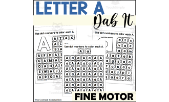 Letter J Dab It Worksheets by Teach Simple
