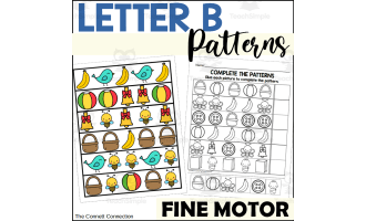 Letter D Pattern Pages by Teach Simple