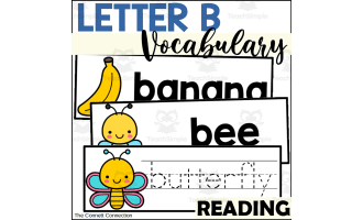 Letter B Handwriting Worksheets by Teach Simple