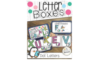Letter Boxes: Letter Hunt Center by Teach Simple