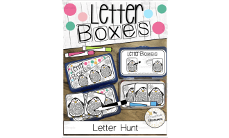Letter Boxes: Letter Tracing Center by Teach Simple