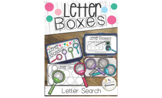 Letter Boxes: Letter Tracing Center by Teach Simple