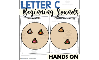 Letter C Cut and Paste Worksheets by Teach Simple