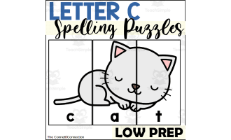 Letter C Puzzles by Teach Simple