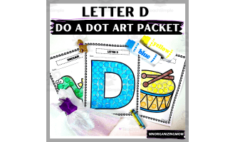 Letter A Spot and Dot by Teach Simple