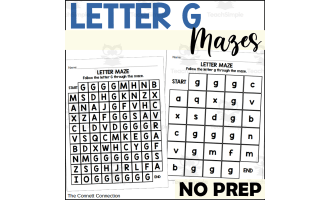 Letter H Mazes by Teach Simple